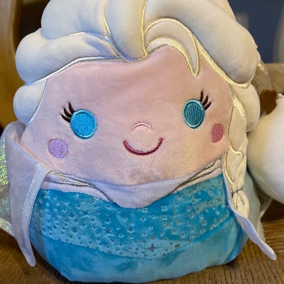 Squishmallows | Toys | Disney Squishmallows Frozen Elsa With Mini Plush ...